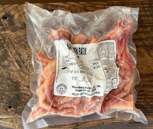 Chicken Feet (10/pk) – Happy Hen Farm